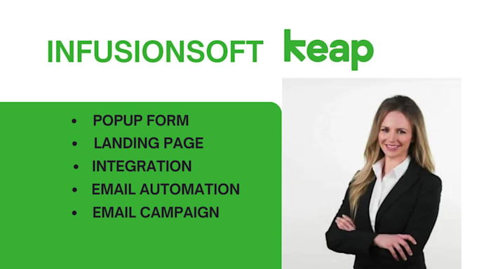 Do infusionsoft keap campaign, integration, workflow and automation by Johnvictor0 | Fiverr