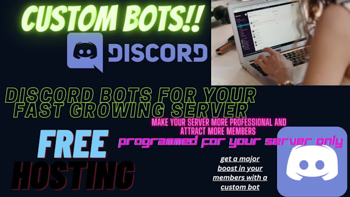 Make and host a custom discord bot by Gauthamprasanth | Fiverr