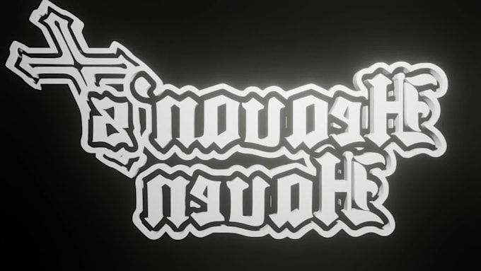 Create 3d chrome logo animation by Ruthlessstack | Fiverr