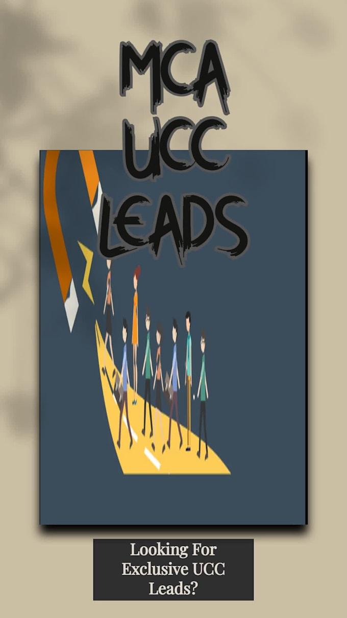 Generate exclusive ucc mca leads by Charles_smith79 | Fiverr