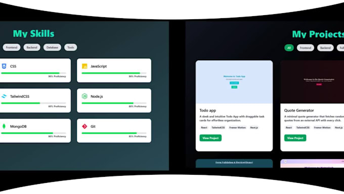 Design and code your portfolio by Nachishinde | Fiverr