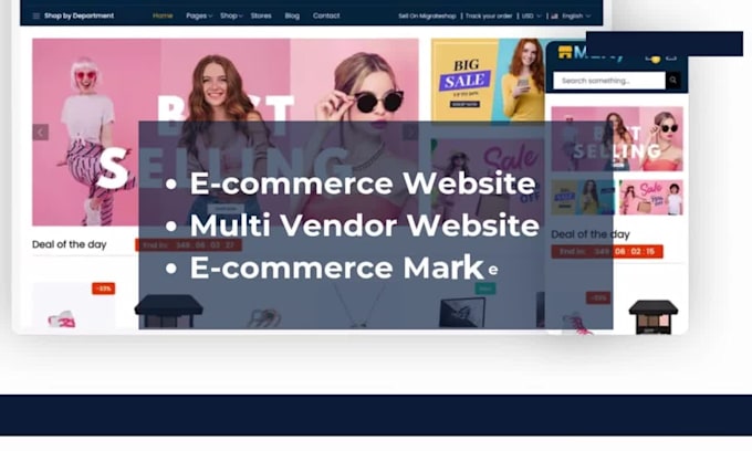 Develop multi vendor marketplace using dokan wc vendor ecommerce marketplace by Heric_corey | Fiverr