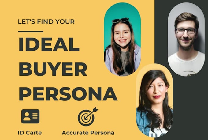 Create a accurate buyer persona for your product or service by Ppt ...