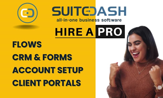 Automate suitedash forms, flow, client portal, crm dashboard by Moh_000 ...
