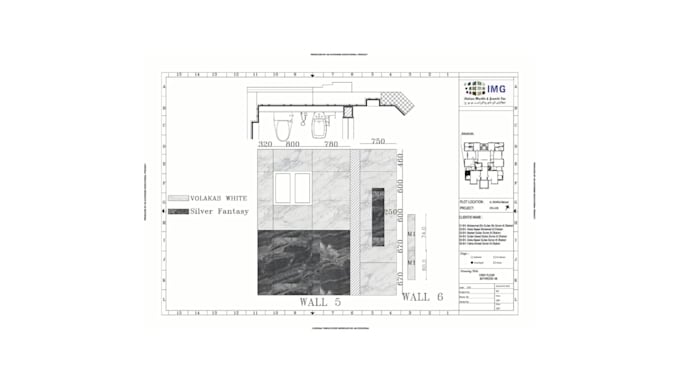 Make 2d architecture marble shop drawings cutting lists and stone ...