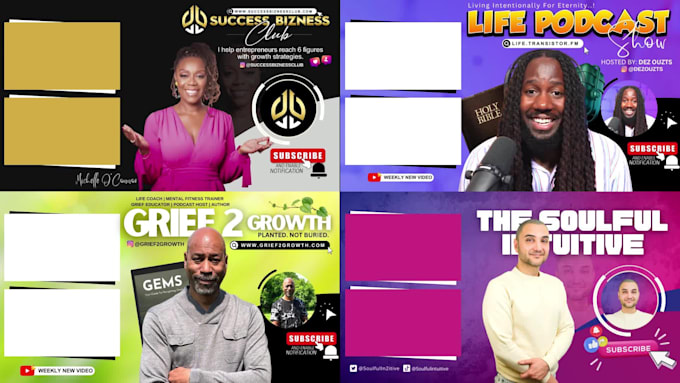 Design professional custom youtube end screen outro by Itssabbirbd | Fiverr