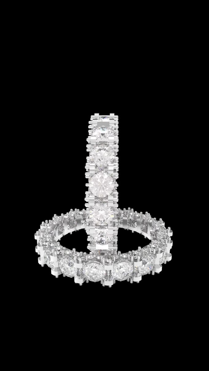 Create jewelry render 360 animation video by Itcaddesign | Fiverr