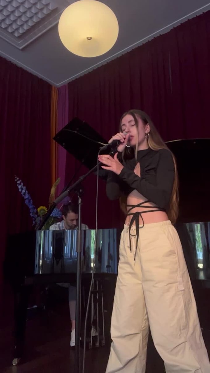 Be your pop, edm female singer or background vocalist by Angelinagia ...