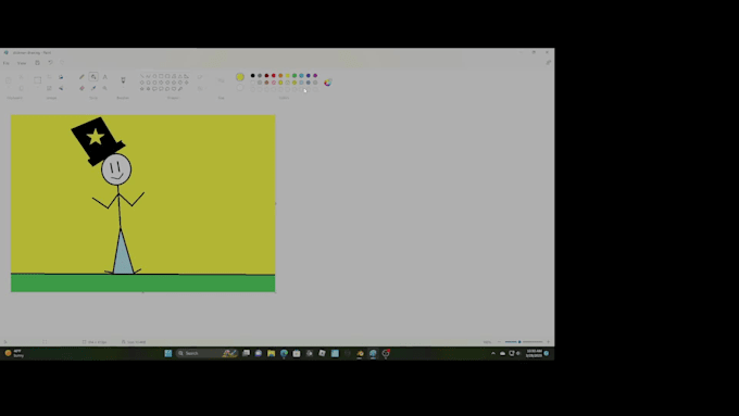 Draw a stickman in microsoft paint by Ironmanstudio | Fiverr