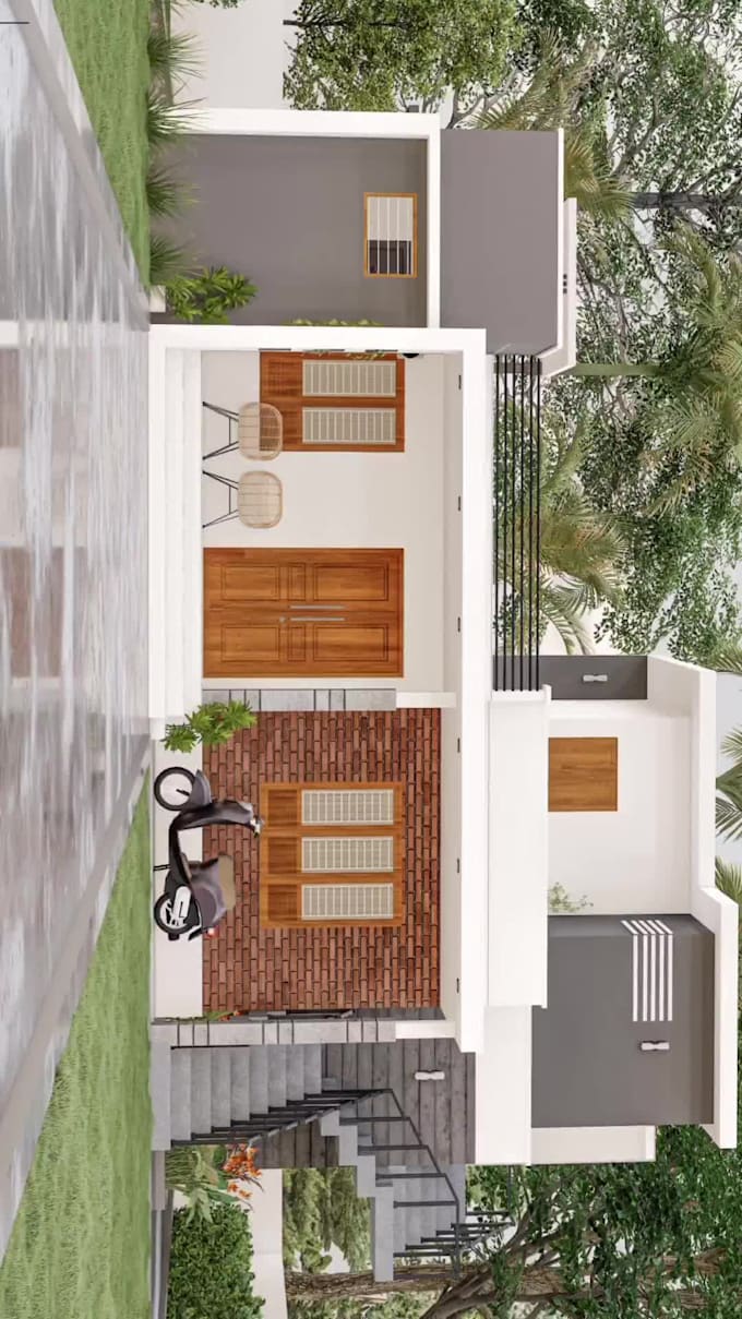 Do architecture 3d modeling and rendering by Ananthuanil180 | Fiverr