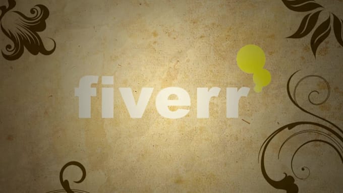 Make you old classic style intro video for you logo only by ...