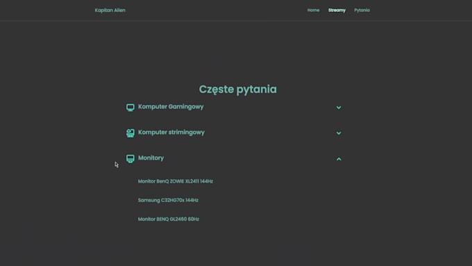 Html and css website by Wohaim | Fiverr