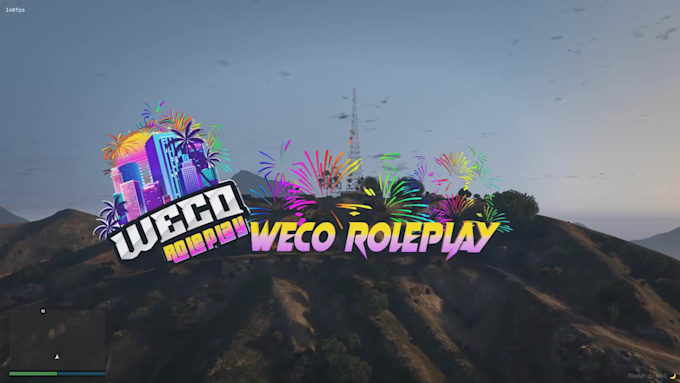 Create a custom vinewood sign for your fivem server by Maddyehe_ | Fiverr