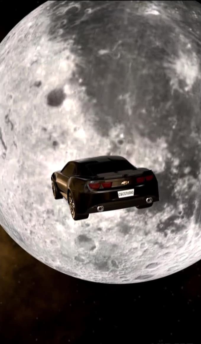 3d realistic viral car in space animation by Ep_924 | Fiverr
