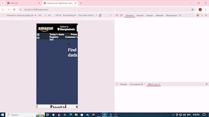 Fix html, css, and javascript bugs, errors, and issues by Abir_akon | Fiverr