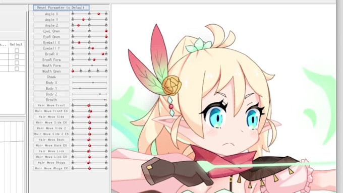 Create live2d models and animations by Aphoticaa | Fiverr