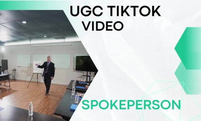 Create ugc tiktok video be your ugc spokeperson do tiktok video ads for ...