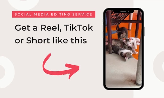 Edit basic tiktoks, ig reels and youtube shorts by Mochiatika | Fiverr