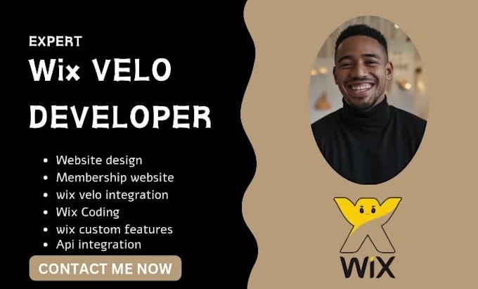 Design wix website wix studio wix velo code wix website develpment wix cms velo by Vedrix_web ...