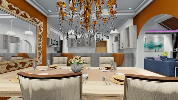 Do architectural 3d modelling and rendering by Kungu_p | Fiverr