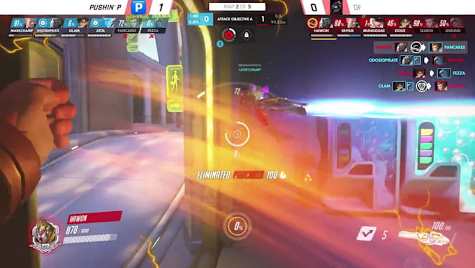 Record cinematic shots of overwatch gameplay by Partyrockdude | Fiverr
