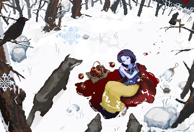 Create pixel art of your desire by Chm_dan | Fiverr