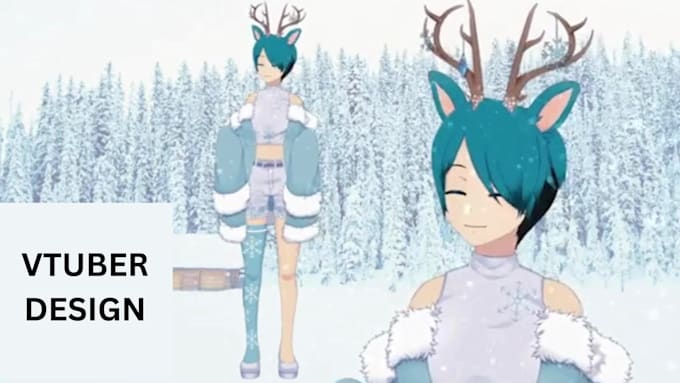 Make 2d vtuber model, live2d vtuber model, vtuber model, vtuber rigging ...