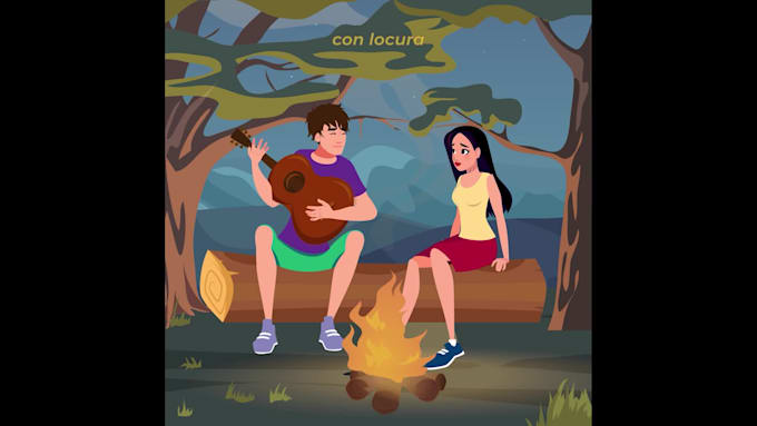 Create a creative 2d shape animation for you by Astrofruit | Fiverr