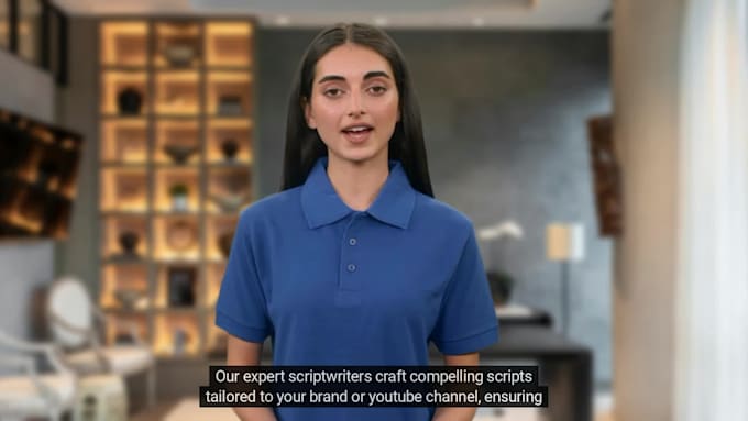 Write and produce an ai spokesperson talking head video by Digi_coder ...