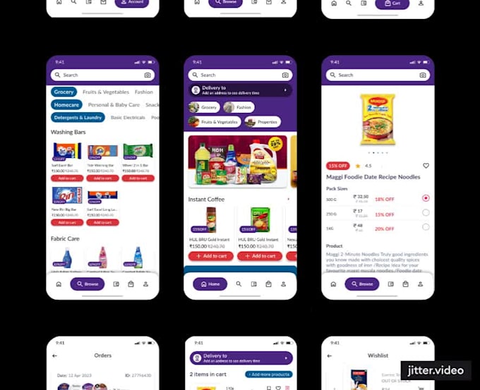 Design User Friendly Ecommerce Mobile App Screens By Uxriddhi Fiverr