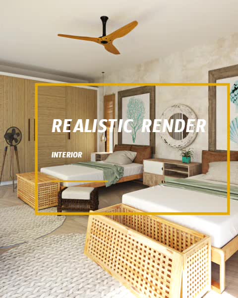 Do interior 2d colored floor plan by Karenalvarad374 | Fiverr