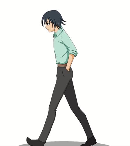 Do a simple anime or cartoon gif loop by Hypercats | Fiverr