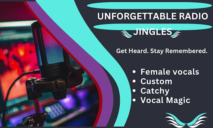 Make catchy custom radio jingles, female vocalist, female songwriter in ...
