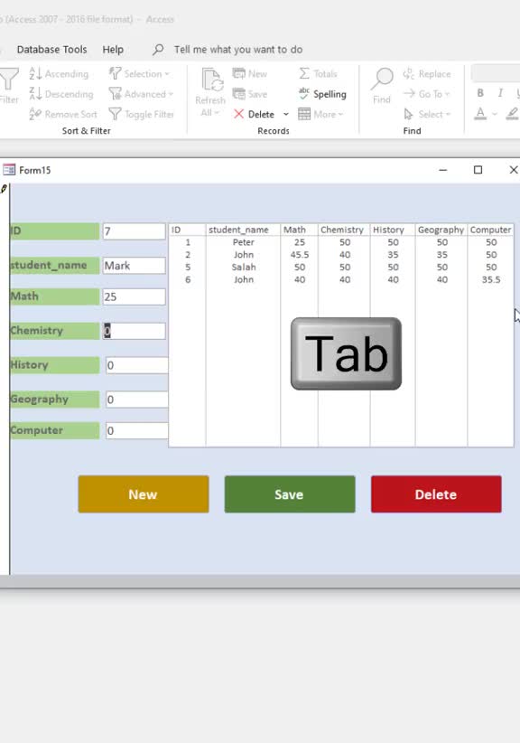 Build database application in microsoft access by Ernestmukoma | Fiverr