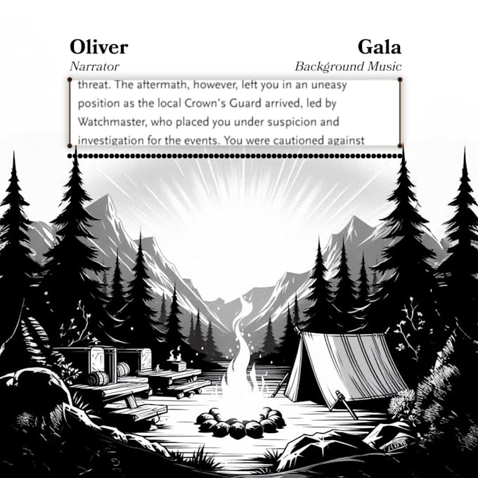 Create a narrated recap of your dnd session by Morkfm | Fiverr