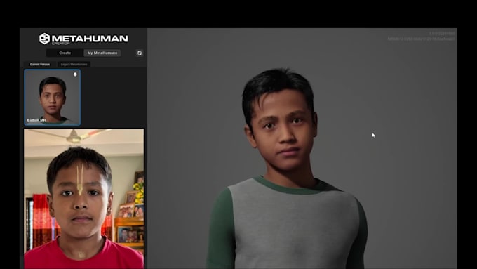 Do metahuman character based on your references for unreal engine by ...