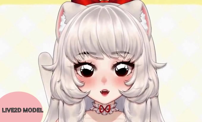Design and rig live2d vtuber model live2d rigging 2d vtuber model anime ...