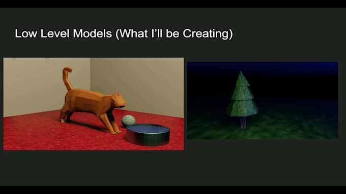 Make a low poly model for you by Unraveler | Fiverr