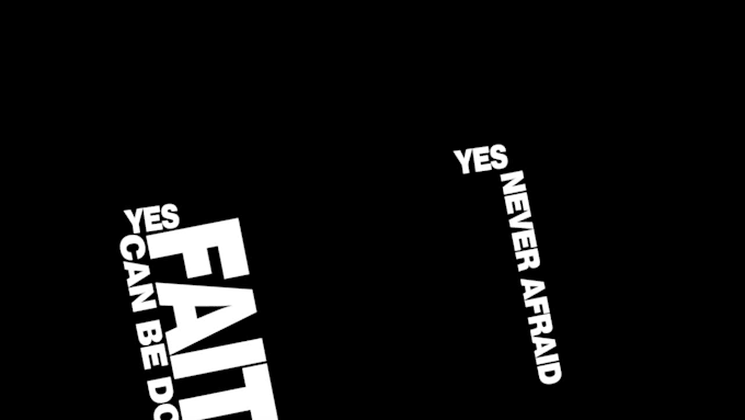 Create kinetic typography video from your name by Mkwiro | Fiverr