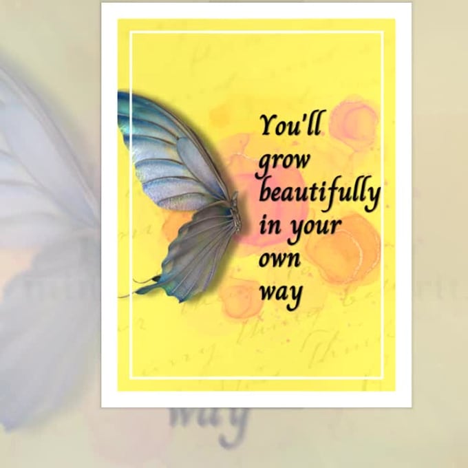 Design beautiful motivational quotes poster by Sharmanikk | Fiverr