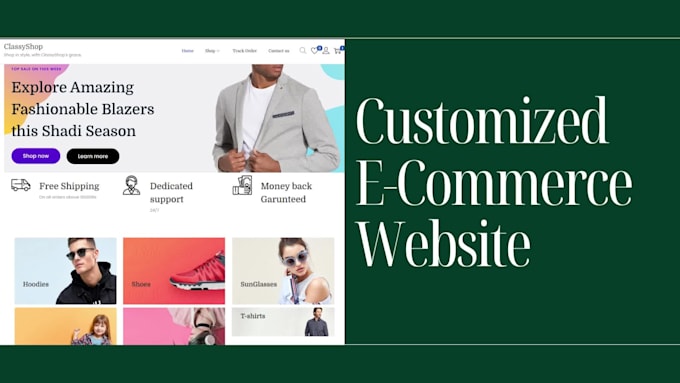 Create modern wordpress website design and customization by Ahmerkhokhar12 | Fiverr