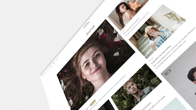 Create a modern wordpress website with a unique web design by Ham_production | Fiverr