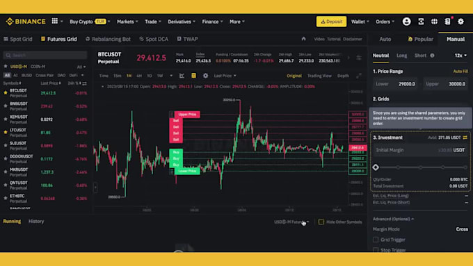 Create binance future trading bots to copy binanace future top leaders ...