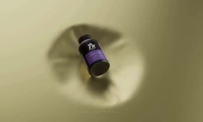 Do 3d supplement animation food bottle design 3d healthcare product ...