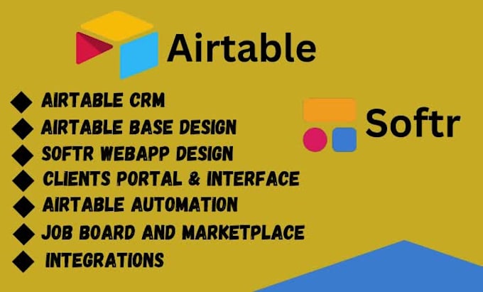 Build And Automate Your Airtable Crm Database Softr Web App And