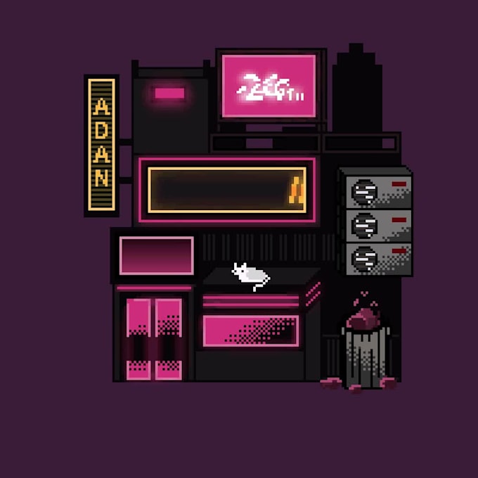 Make a pixel art building sprites for you by Stang8bit | Fiverr