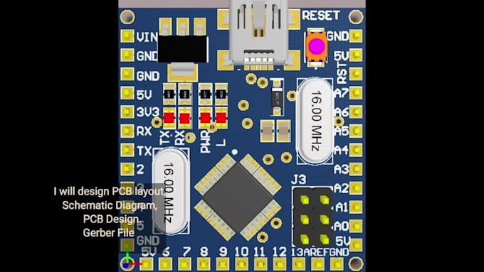 Do schematic design, pcb design, create gerber and bom files by ...