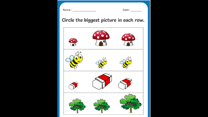 Design custom worksheets and activity books for school kids by Saba ...