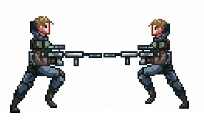 Pixel Art Animation Pixel Game Art Pixel Art Character 2d Spritesheet Tilesets By Animesammy480