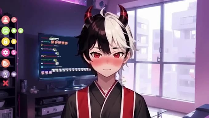 Design and rig custom live2d vtuber model, anime avatar for facerig ...